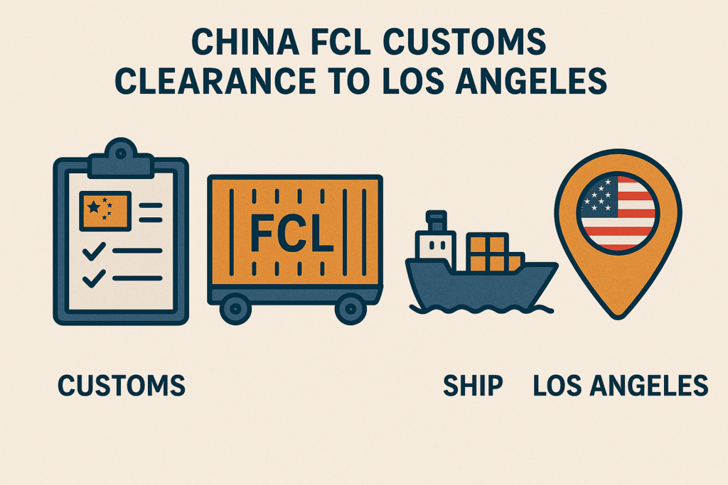 China FCL Customs Clearance to Los Angeles | Efficient & Reliable - Top ...